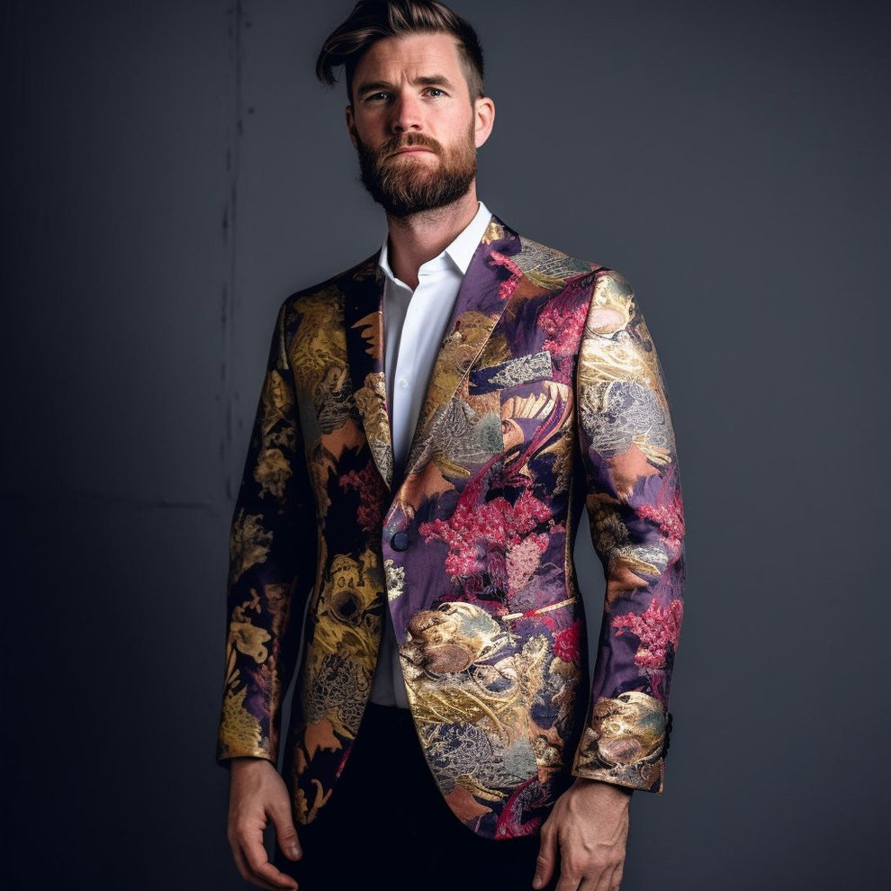 Men's Kimono Blazer | Kimono Koi